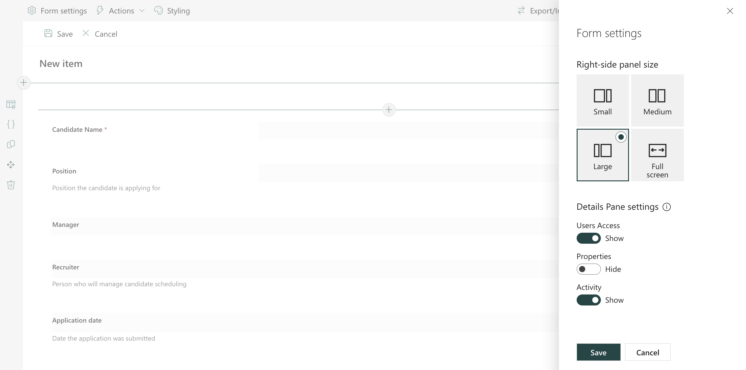 How To Set Your Form Settings Skybow Portal