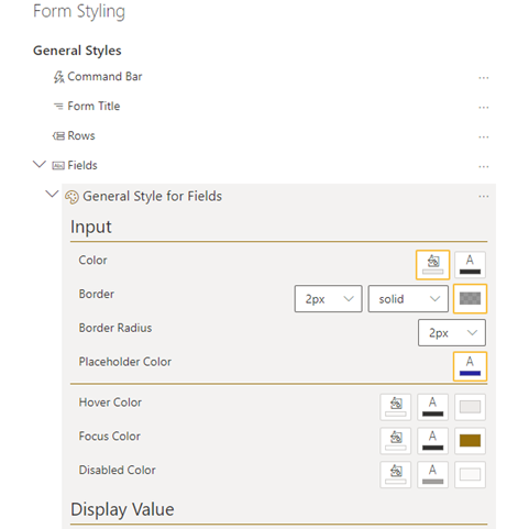 Forms Styling & Conditional Formatting introduction – skybow Portal