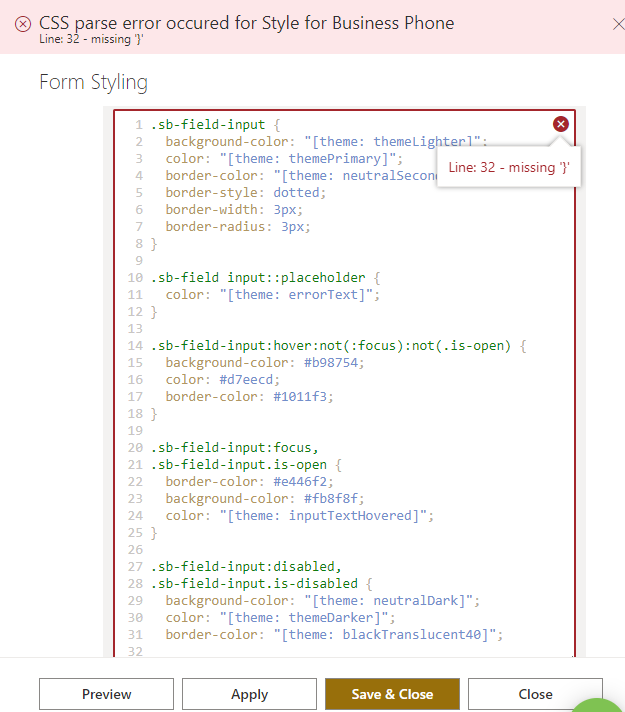 Forms Styling And Conditional Formatting Introduction Skybow Portal 4069